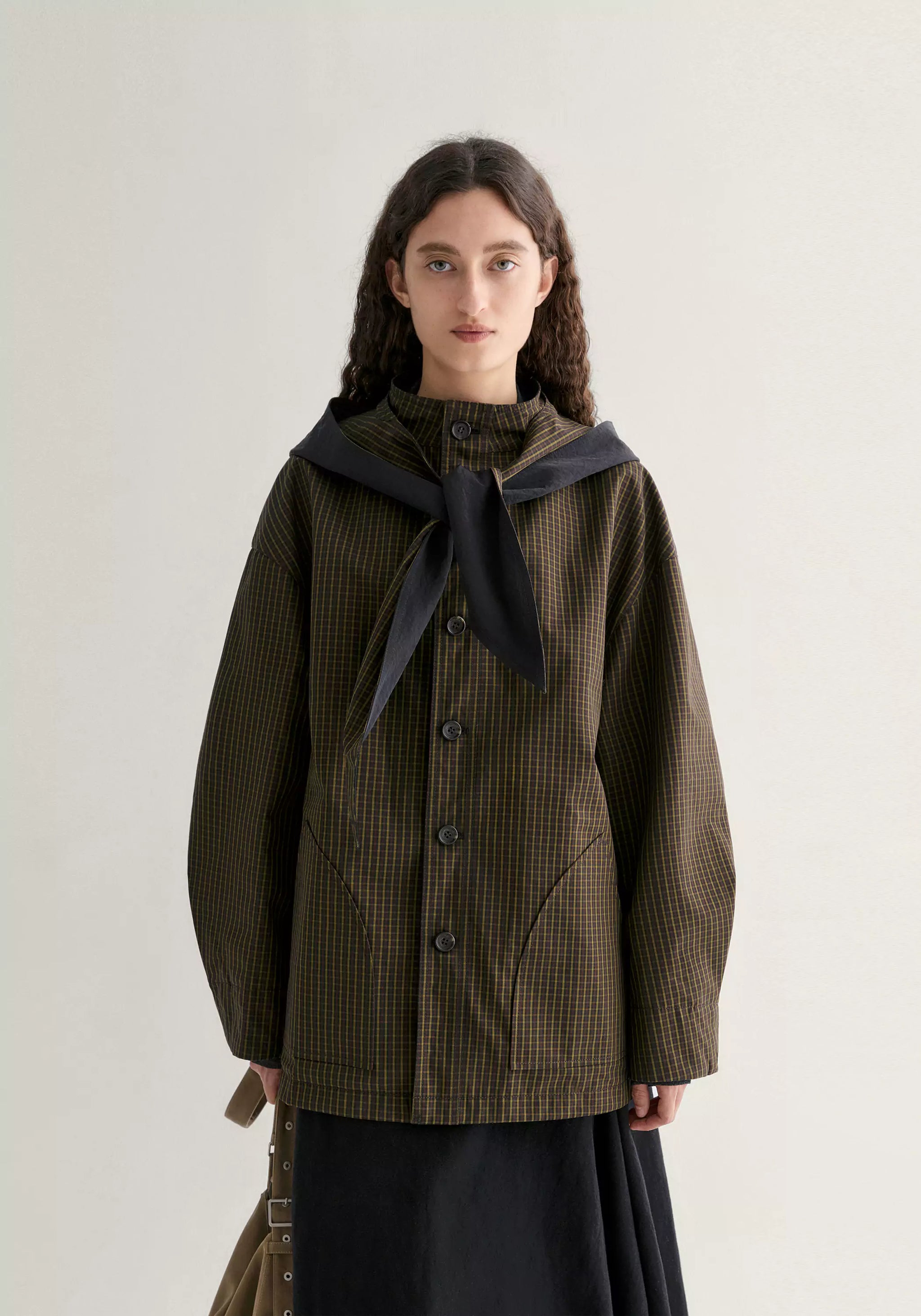 Two-way Scarf Jacket