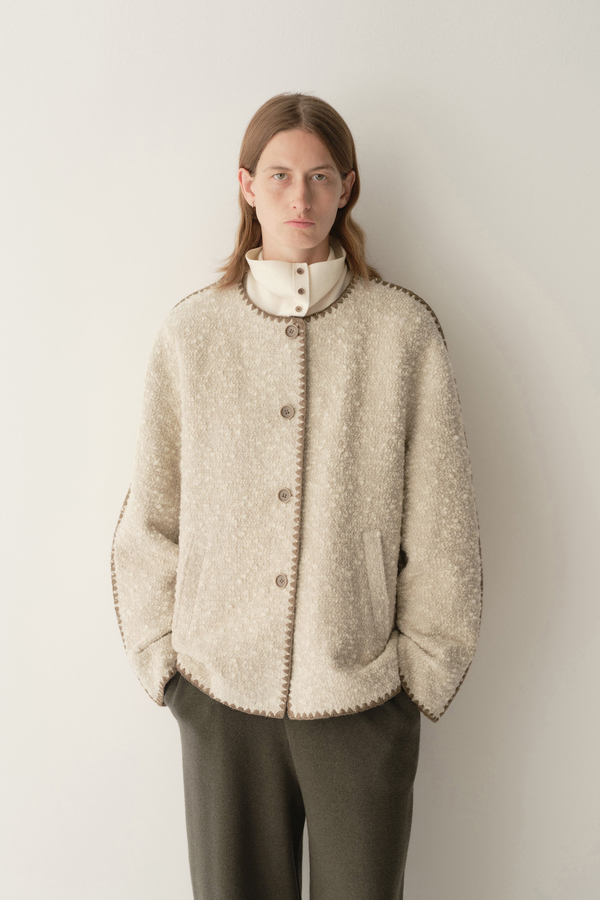 Short Embroidered Coat