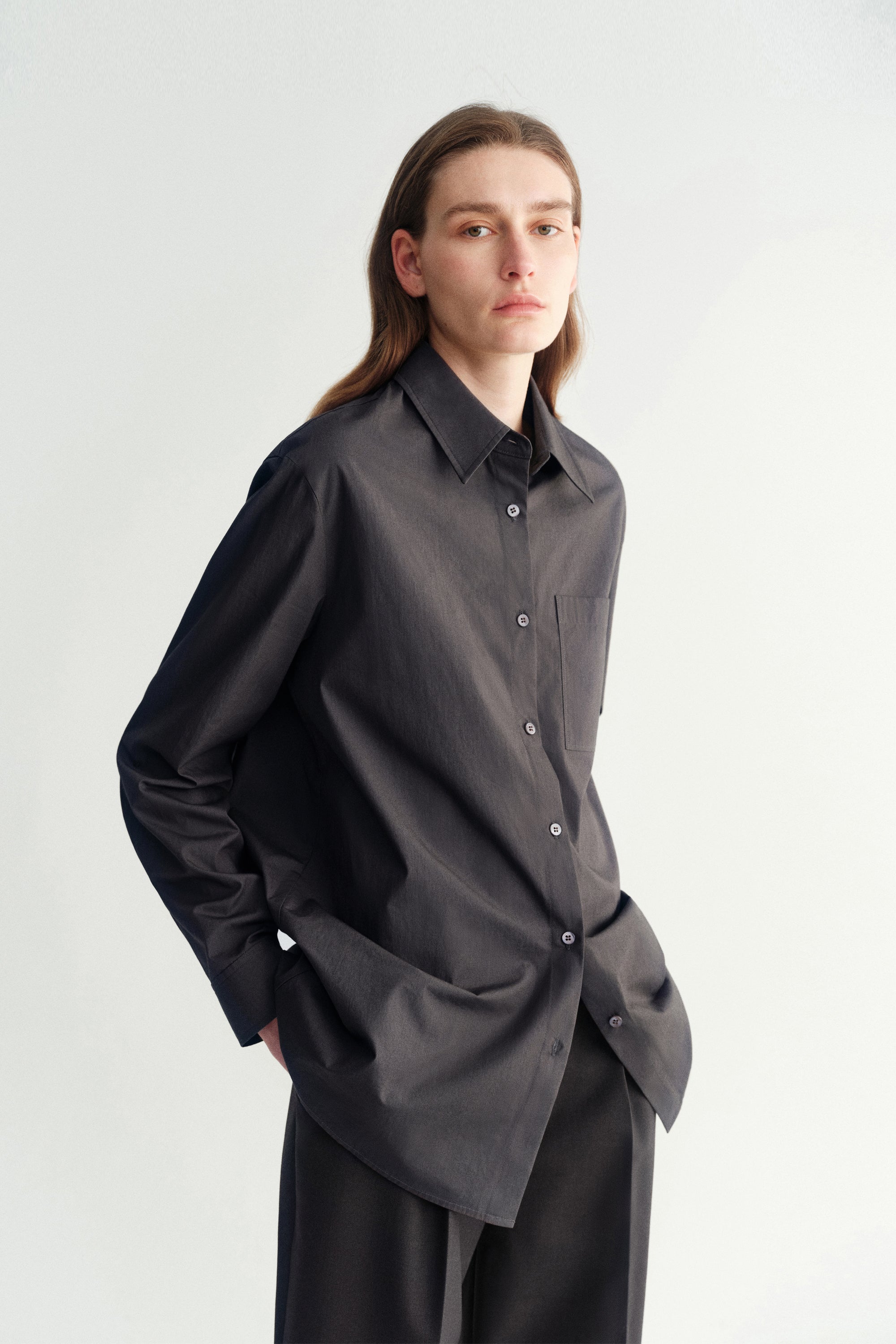 Classic Mid-length Blouse