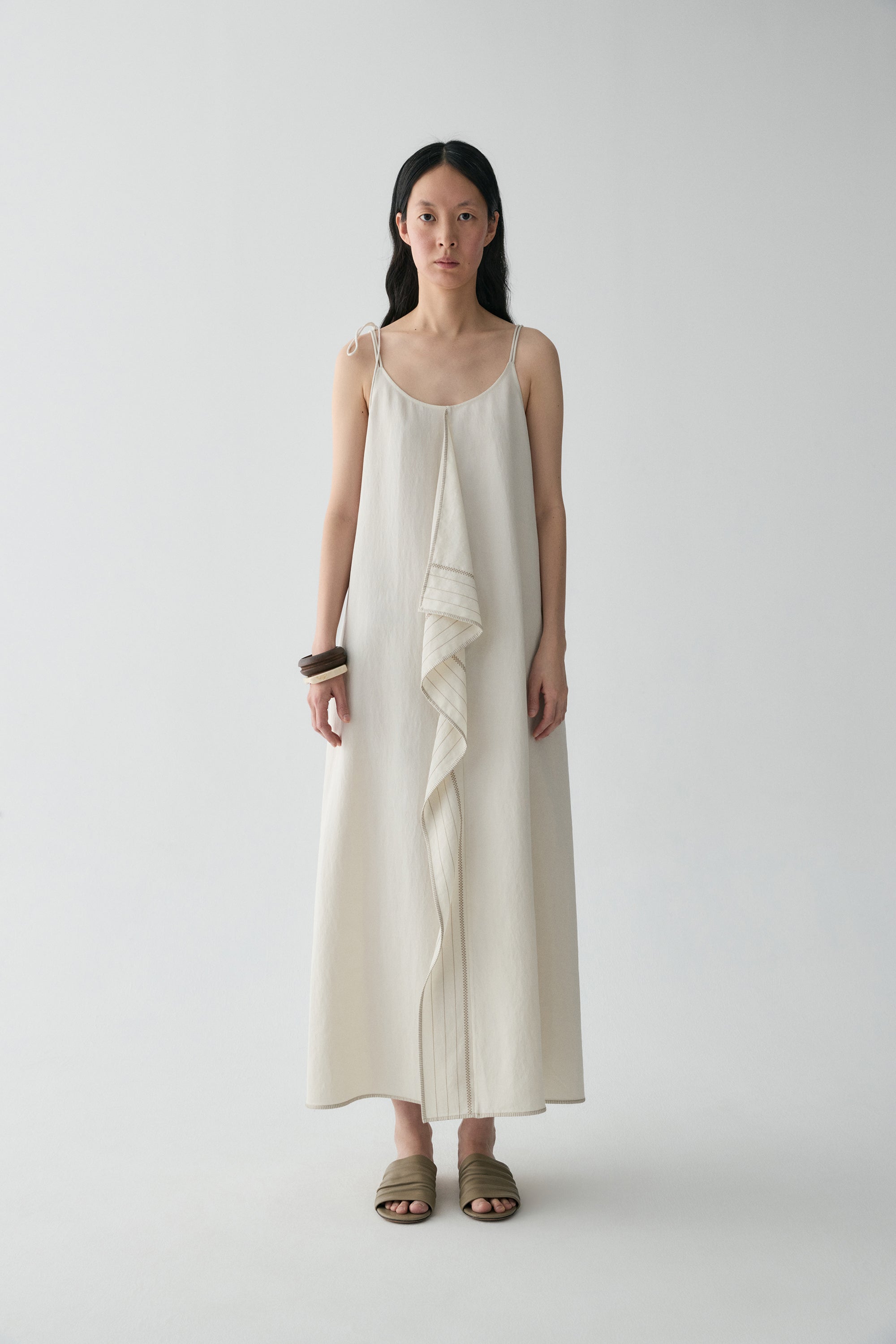 Embroidered Panel Dress